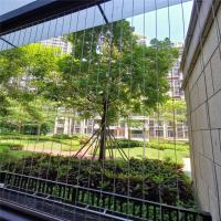 China Stainless Steel Window Invisible Grille with 2.0mm Wire Distance Gap B Security Rating and Dust-proof Function for sale