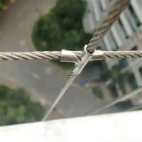 China Innovative 316 Stainless Steel Invisible Grille with 5cm Wire Distance Gap Window Safety for sale