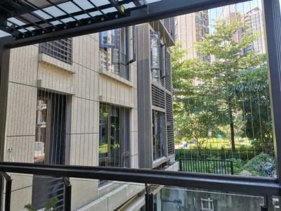 China Window Invisible Grille with Easy Fire Escape Pet Safety and 5cm Wire Distance Gap for sale