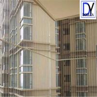 China 316 Grade Stainless Steel Balcony Invisible Grille with B Security Rating and 5cm Wire Distance Gap for sale