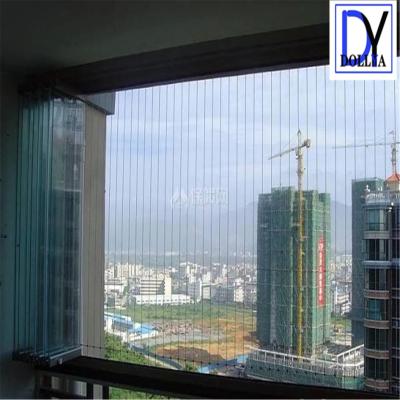 China Wire Distance Gap 5cm 6cm 10cm 12cm Windows Invisible Grille Aluminium Part End Cover and Security Grille for Industrial Windows for sale