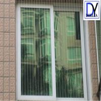 China Nylon Steel Wire Rope Window Invisible Grille Vertical Horizontal Opening Direction Wire Distance Gap 5cm 6cm 10cm 12cm Window Safety Screen for sale