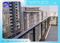 China Balcony Invisible Grille made of 316 Wire 121 Nylon Coating 20mm Burglar Alarm Safety for sale