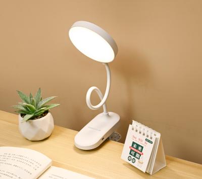 China LED Plug Small Portable Light USB Intelligent 800mA Table Lamp Anti-glare Flexible Hose Learning Light for Bedroom for sale