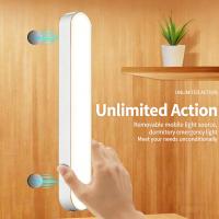 China Magnetic Led Table Lamp Anti-glare USB Rechargeable 3 Color Temperature Stepless Dimming Reading Desk Lamp for sale