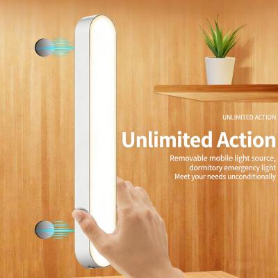 China Magnetic Led Table Lamp Anti-glare USB Rechargeable 3 Color Temperature Stepless Dimming Reading Desk Lamp for sale