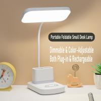 China Popular Modern Design Table Desk Lamp with LED Reading Light for Kids Students Office Staff Wholesale for sale