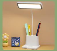 China Hose Pen Holder Desk Lamp Home Special Gift Nordic LED Table Lamp Usb Battery Book Light Study Table Lamp for Dorm for sale