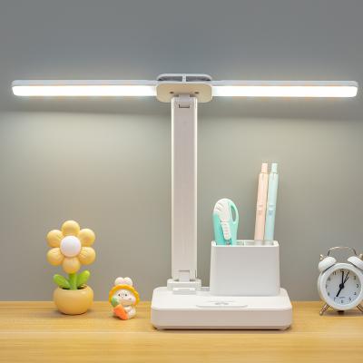 China Type-C Chargeable Desk Lamp Offering 800mAh Battery Workspace Illumination for sale