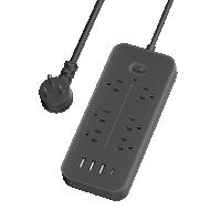 China One Key Switch Fireproof Cable Power Socket Electrical Outlet Ensuring Safe Power for sale