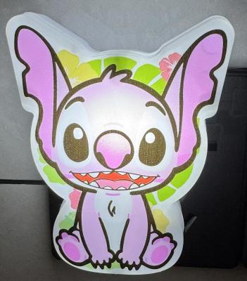 China Plug In Night Light Lamp Stitch Cartoon Night Light On Off Switch Included for Comfortable Night Lighting for sale