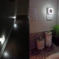 China 0.5W Plug-in LED Night Light Lamp with Smart Sensor Dusk to Dawn Sensor Daylight White for sale