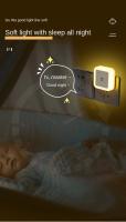 China Plug-in LED Night Light Lamp with Smart Sensor Dusk to Dawn Sensor Night Light for sale