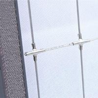 China Screw Fixing Fixed Invisible Grille Incorporating Aluminium End Cover Suitable for Offices Apartments and Public Spaces for sale