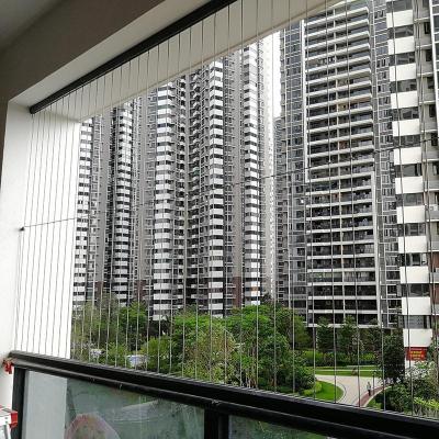 China Black Aluminum Side Cover Invisible Safety Grille Safety Barrier Combining Aluminum Durability and Invisible Design for Enhanced Security for sale