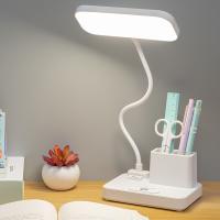 China Chargeable Desk Lamp Featuring Multiple Brightness Levels Rechargeable LED Desk Light Ideal for Work and Reading for sale