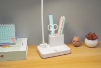 China Chargeable Desk Lamp Offering Usb Charging Port and Three Brightness Levels for Workspace Illumination for sale