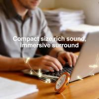 China PC Sandblasted Bottom Shell Portable Bluetooth Speaker Temperature Range -20C To 50C Designed for sale