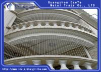 China Durable Balcony Invisible Grille Anti Rust 316 Stainless Steel Material for sale