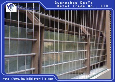 China Capable of Supporting Tensile Impact up to 400 KGS for  Window Invisible Grille for sale
