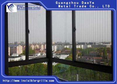 China Multi Purpose Invisible Ss Steel Window Grill Easy Cleaning And Maintaining for sale