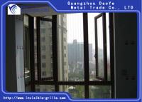 China Easy Cleaning Window Invisible Grille With 180 Degrees Clear View for sale