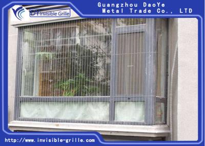 China Anti Rust Durable Window Invisible Grille With No Blocking External View for sale