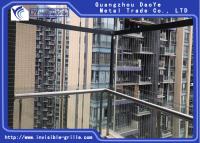 China Highly Durable and Strong  the View of City Seashore Valley  Balcony Invisible Grille for sale
