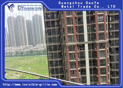 China Enjoy the View of City Seashore Valley Invisible Safety Grille for sale