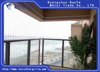 China Safety Stylish Invisible Steel Grill For Balcony Easily Maintained for sale