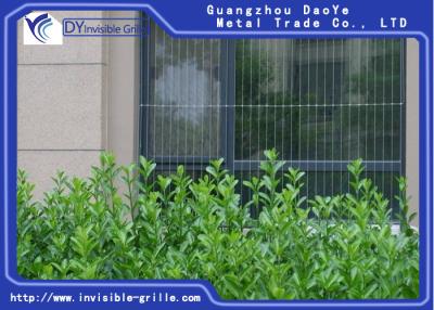 China Safety Invisible Balcony Grill Steel Foundation Frame Wire Aluminium for sale