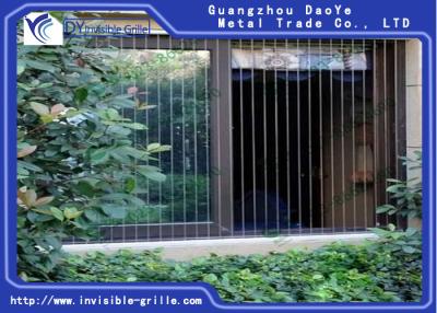China Protect Children Pets Stainless Steel Wire Grill  Aluminium for the Balcony Invisible Grille for sale