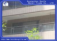 China Protect Children Pet To Enjoy the View of City Seashore Valley Balcony Invisible Grille for sale