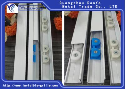 China Stainless Steel Wire AG8 Aluminium Rail Track For Invisible Safety Grill for sale