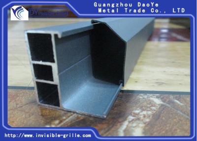 China Invisible Grilles Aluminium Window Track Protecting Children Falling for sale