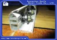China DY Aluminium Track Rail For Protecting Children Safety Invisible Grilles for sale