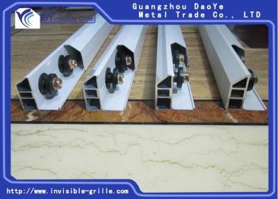 China Balcony Invisible Grilles Aluminium Rail Track High Rise Building Children Pretection for sale