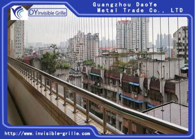China School Stair Case Fixed Invisible Grille Durable For Children Safety for sale