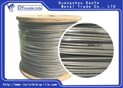 China Provide Safety Solution Customers Families Invisible Grilles Stainless Steel Wire for sale