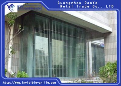 China Anti Corrosion 316 SS Wire Invisible Safety Grille For Balcony for sale
