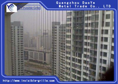 China 316 Steel Wire Protection Net Family Security Window Invisible Grille for sale