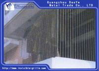 China Aluminum Frame Double Pad 2.5mm Window Invisible Grille for sale