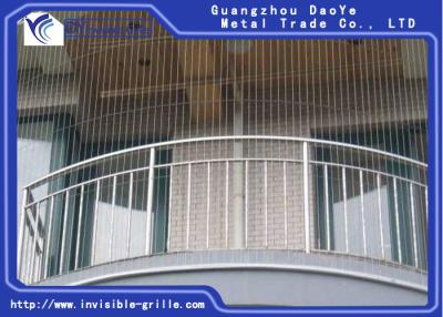 China Home Safty Never Rust Grade 316 Stainless Wire 3.0mm Window Invisible Grille for sale