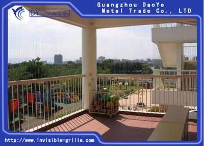 China Protect Your Property With 316 Steel Wire Protection Net For Window Invisible Grille for sale