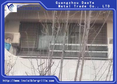 China Anti Rust House 60*80 Balcony Invisible Grille for sale