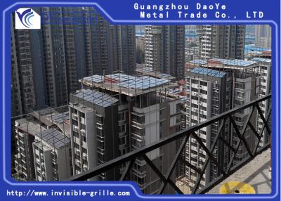 China Custom Fire Rated Aluminium Wire Safety Invisible Grille for sale