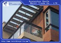 China Standard Powder Coated 3mm Invisible Grill For Windows for sale