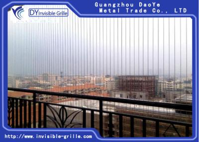 China Steel Window Invisible Grille Chrome Coated With Nano for sale