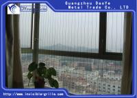 China Anti Rust Secure Balcony Invisible Grille For Children for sale