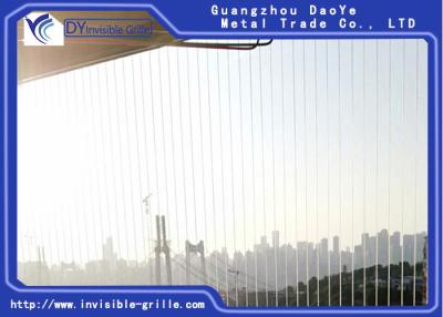China 316 Steel Wire Protection Net For Balcony And Window Invisible Grille Family Security In China for sale